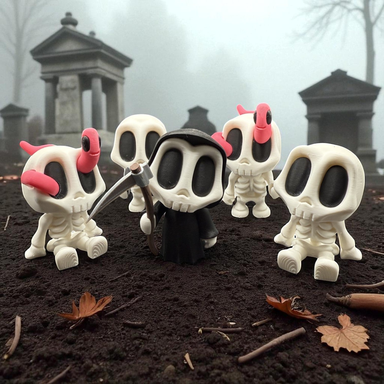 Blob Skeletons & Grim Reaper – Seymour3D